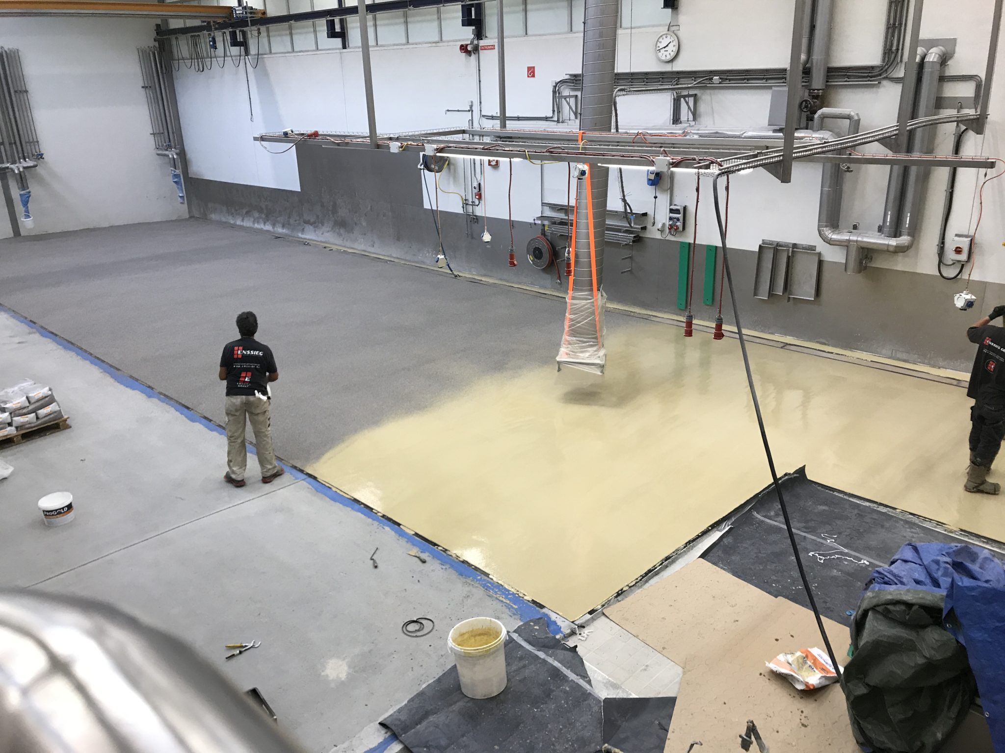 Enssieg - Ucrete vloer voor balkon, galerij of industrie